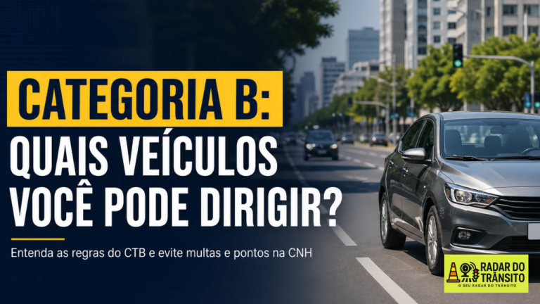 Condutor com habilitação categoria B: quais veículos ele pode dirigir ...